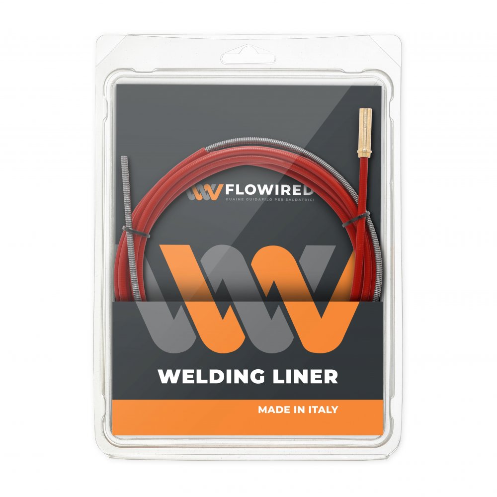 Guaina Rossa Compatibile Kemppi 4188584|filo Ø 0,9-1,2